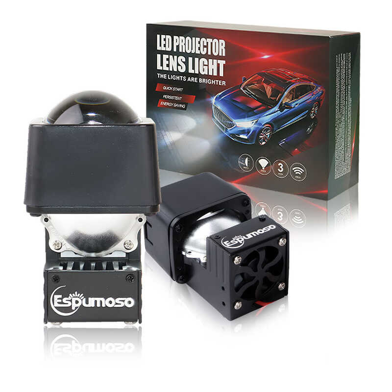 Bi Led Retrofit Waterproof High Beam Projector 1.5 inch Matrix LED Lens ...