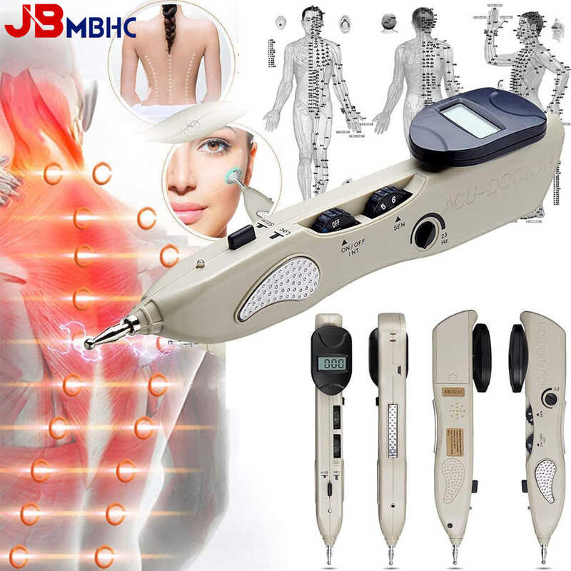 Electronic Acupuncture Pen TENS Point Detector With Digital Display ...