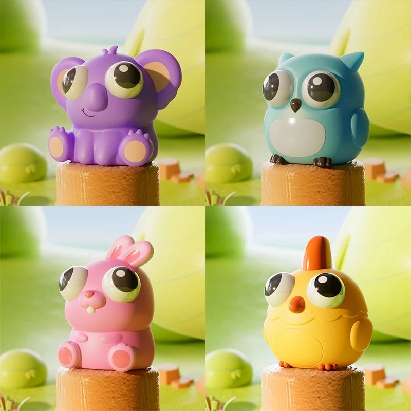 Creative Explosive Eye Dinosaur Animal Toy Squeezing Joy Funny Snot ...