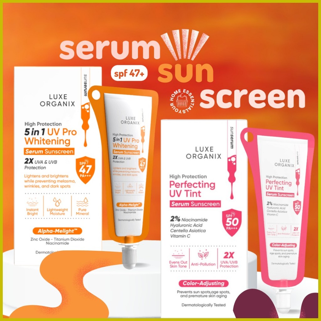 LUXE ORGANIX SPF 50+ PA*** UVA/UVB PROTECTION AQUA DAILY SUNSCREEN 50ml ...