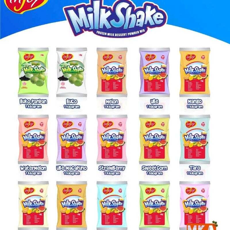 Injoy Milkshake Powder 1Kg | Shopee Philippines