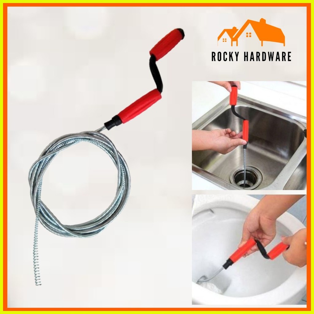 3meters Pantanggal ng Bara sa Baradong Lababo Drainage Clog Remover ...