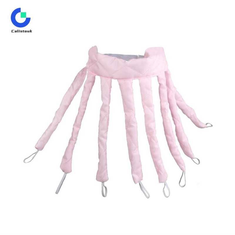 Calistouk Lazy Hair Curler Rollers Heatless Curling Rod Octopus Sleep ...