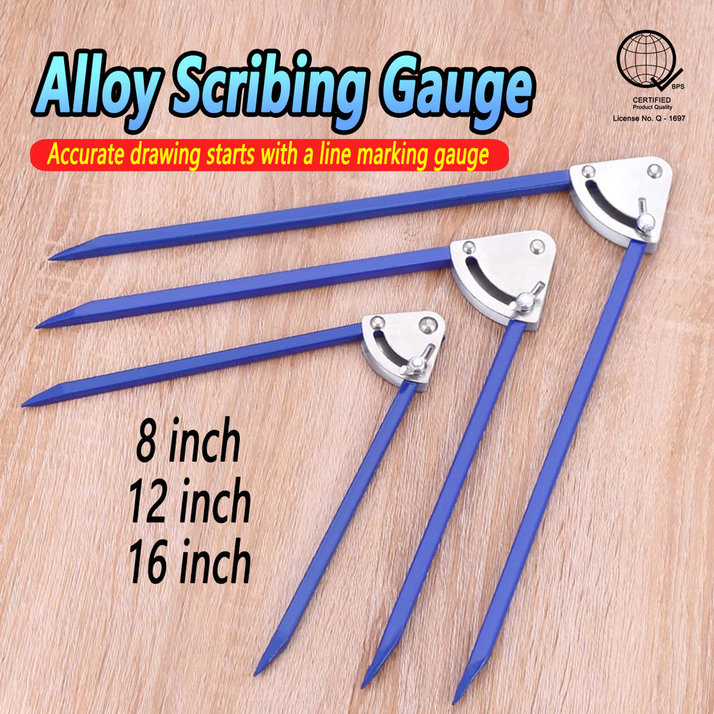 Woodworking Industrial Fitter Alloy Scribing Gauge Mechanical Marking ...