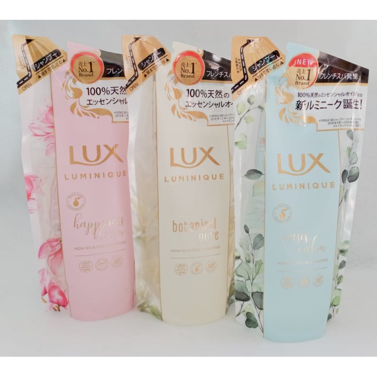 JAPAN LUX LUMINIQUE SHAMPOO CONDITIONER TREATMENT | Shopee Philippines