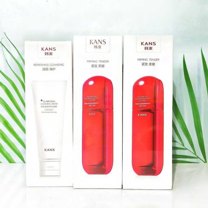 Shu ⭐ Han Hong Man Gift Box Set Peptide Collagen Tightening ...