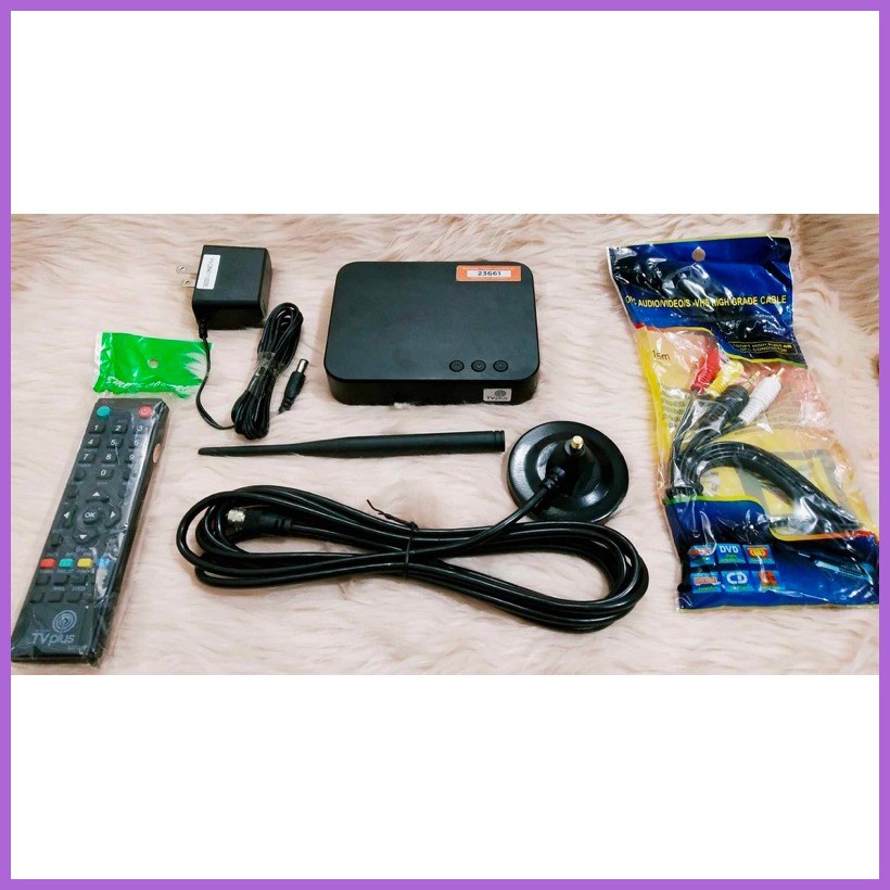 Tv plus - digital receiver - black box complete set (preowned) | Shopee ...