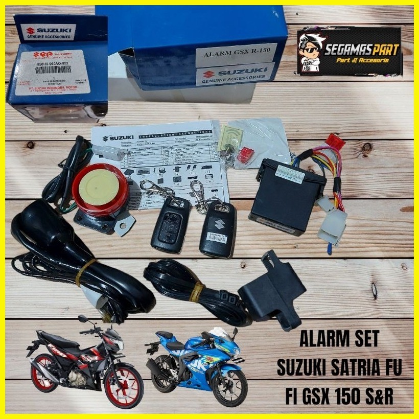 Original Suzuki GSX S 150 R 150 satria SGA remote Alarm set | Shopee Philippines
