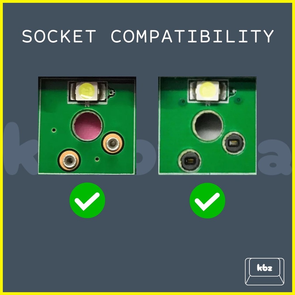MMD Holy Panda Tactile Switch Mechanical Keyboard Switch SMD LED 3 pin ...