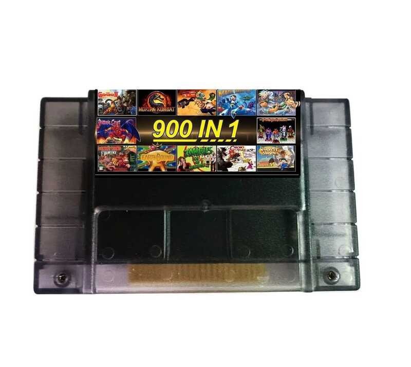 Isang 900 Pro Cartrige V1 Para Sa SNES NC Edition 16 Bit Video Game ...