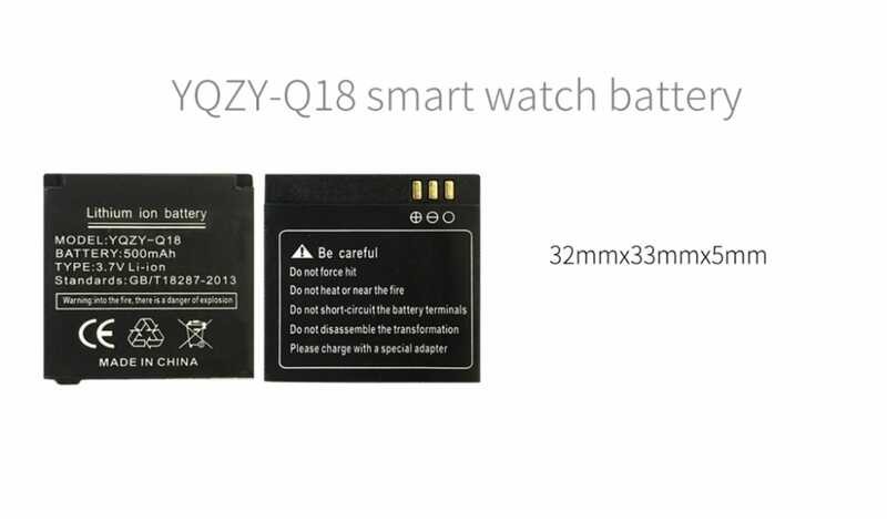 YQZY-Q18 OCTelect Q18 smart watch phone 500mAh long time standby ...