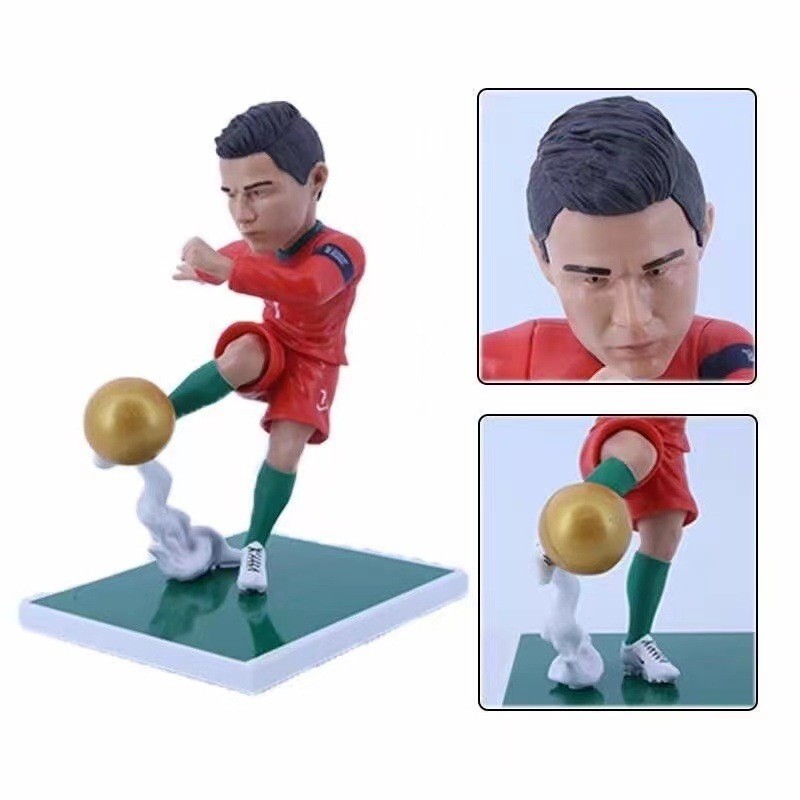 Cup ♡ World Football Argentina Messi Portugal Cristiano Ronaldo Puppet ...