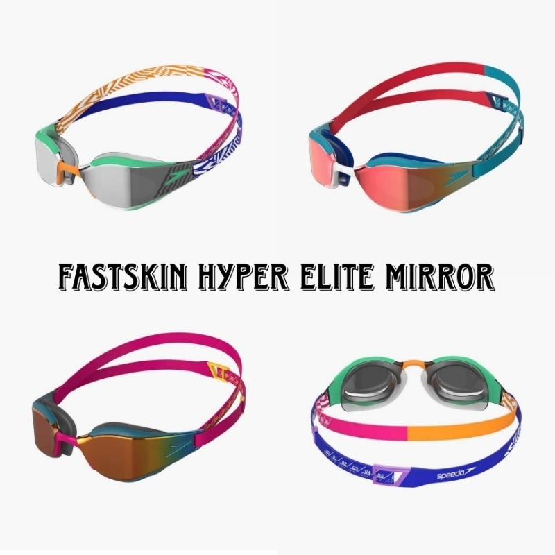 Speedo Competition Fastskin Hyper Elite Mirror Glasses [FINA APPROVED ...
