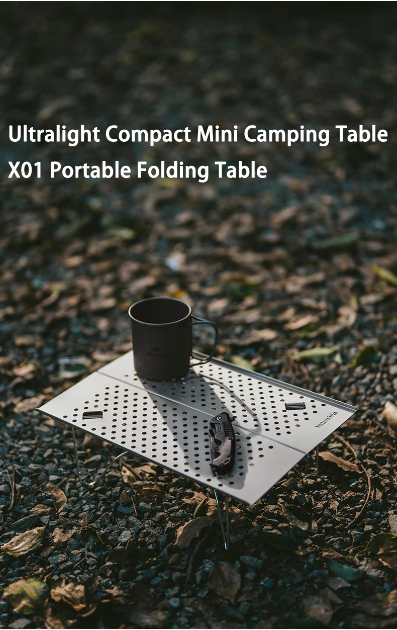 Naturehike Mini Compact Camping Table Ultralight Folding Outdoor Solo ...