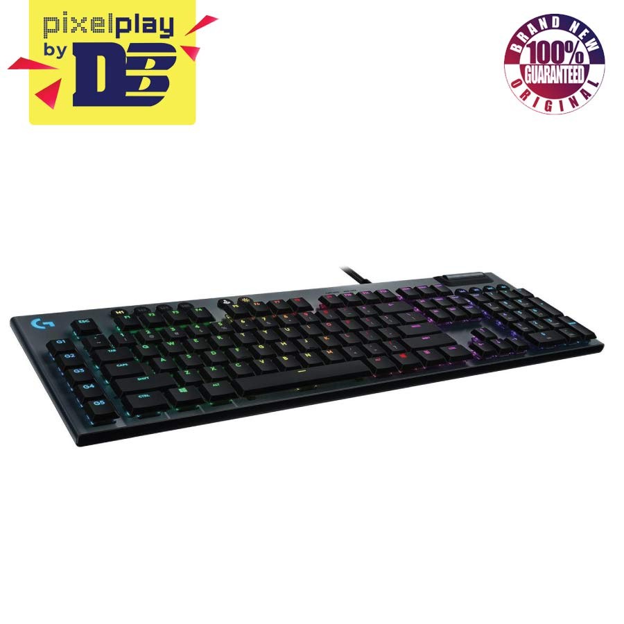 Logitech G813 Lightsync Rgb Mechanical Gaming Keyboard Gl Linear Switch ...