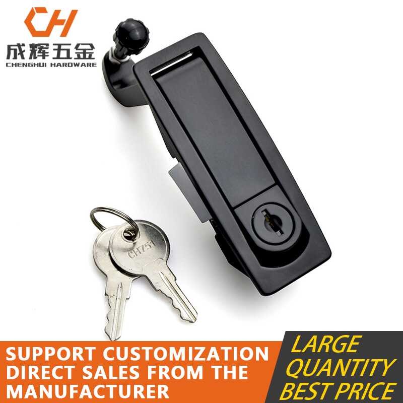 Cabinet Plane Security RV Lever Push Button Panel Lock With ...