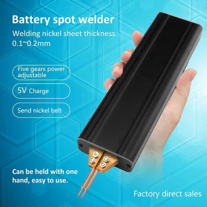 Gears 5 Welder Adjustable Portable Handheld Digital Display Mini Spot ...