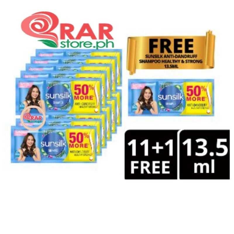 Sunsilk Shampoo Blue 11 + 1 e0b | Shopee Philippines