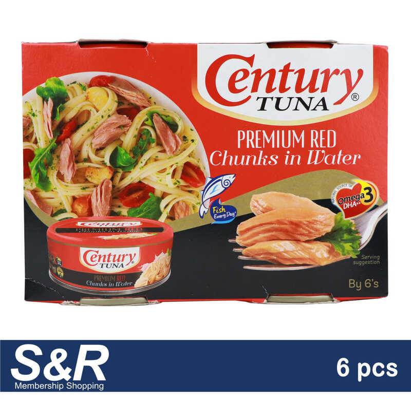 Century Tuna Chunks In Water 6 Cans | Shopee Philippines