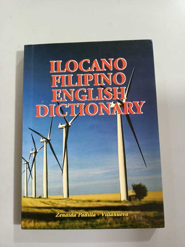Ilocano Filipino English Dictionary By:Villanueva | Shopee Philippines