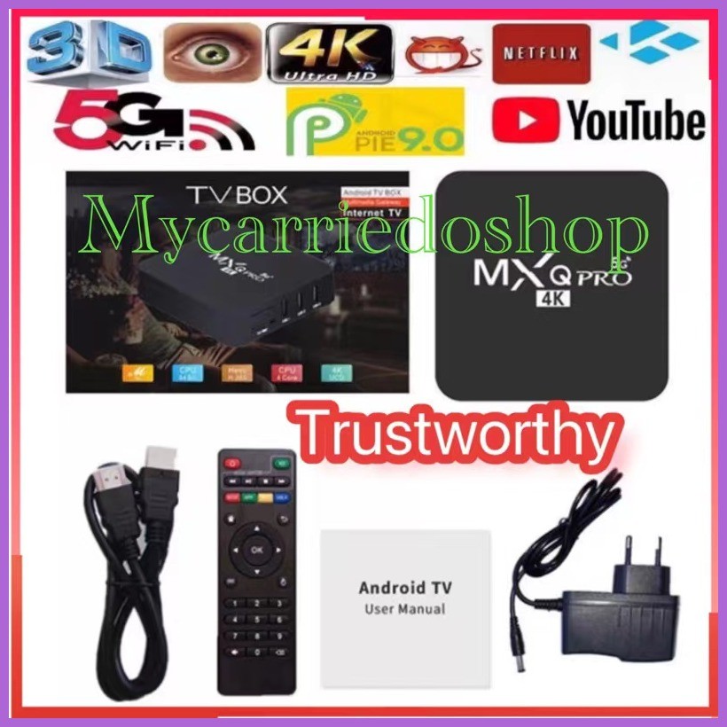 ☪ 4K 5G TV Box 2022 Latest Jailbreak Version Android 10.1 8G+128G Ultra ...