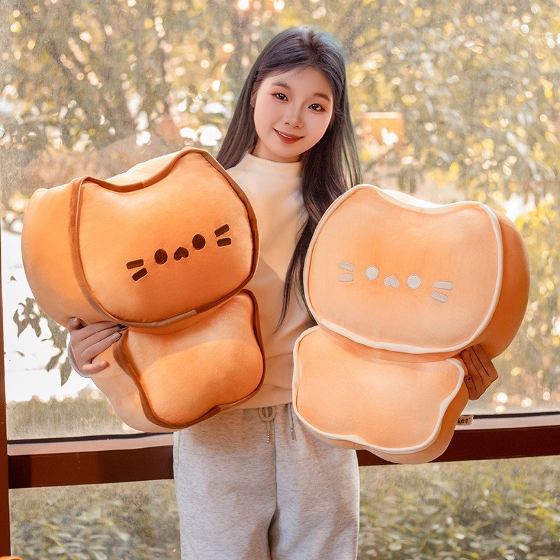 Cute Butter Cat Plush Toy Cookie Cat Cake Kitten Plushie Doll Pillow ...