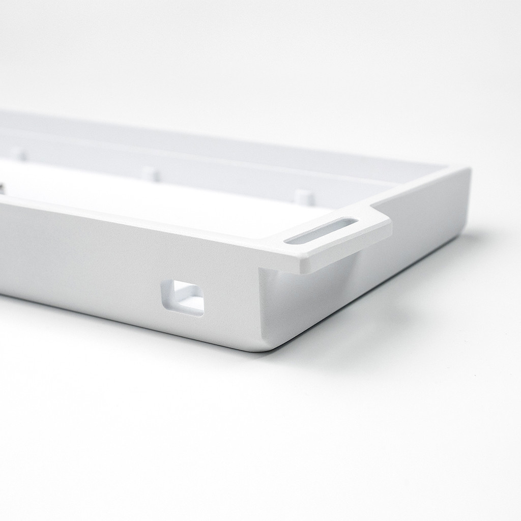 H60 White / Red / Black Aluminum Customize keyboard Case Mechanical ...