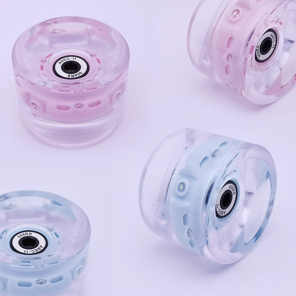 6-light Land Surfboard LED Skateboard Monochrome Wheel Shock-absorbing ...