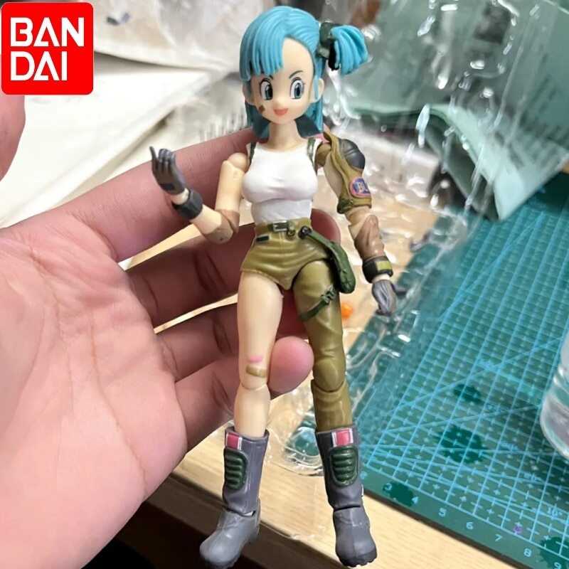 Dragon Ball Anime Action Figure Bulma Mfg Series Shf Soldier Essories ...