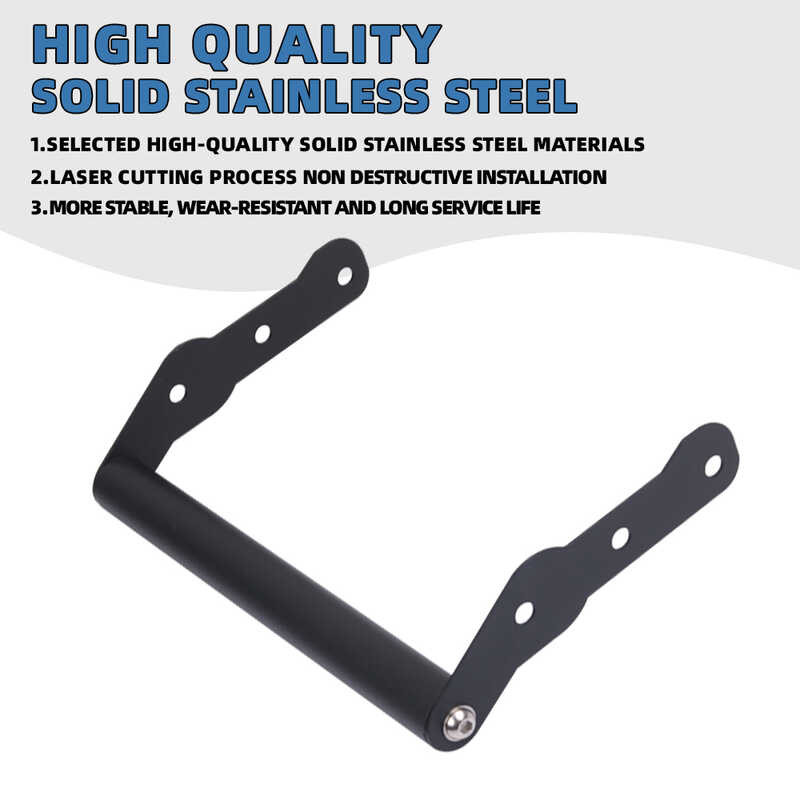 198 Motorcycle Smart Phone Holder GPS Navigation Plate Support Bracket ...