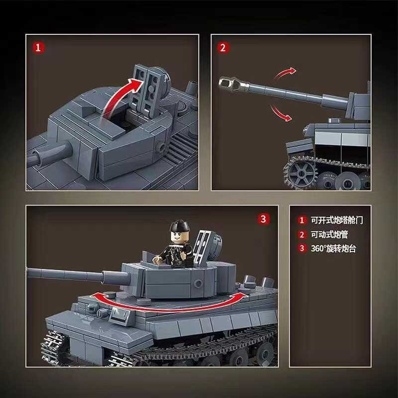 Military Ww2 Panzer Medium Tank Panzerkampfwagen V Panther Building ...