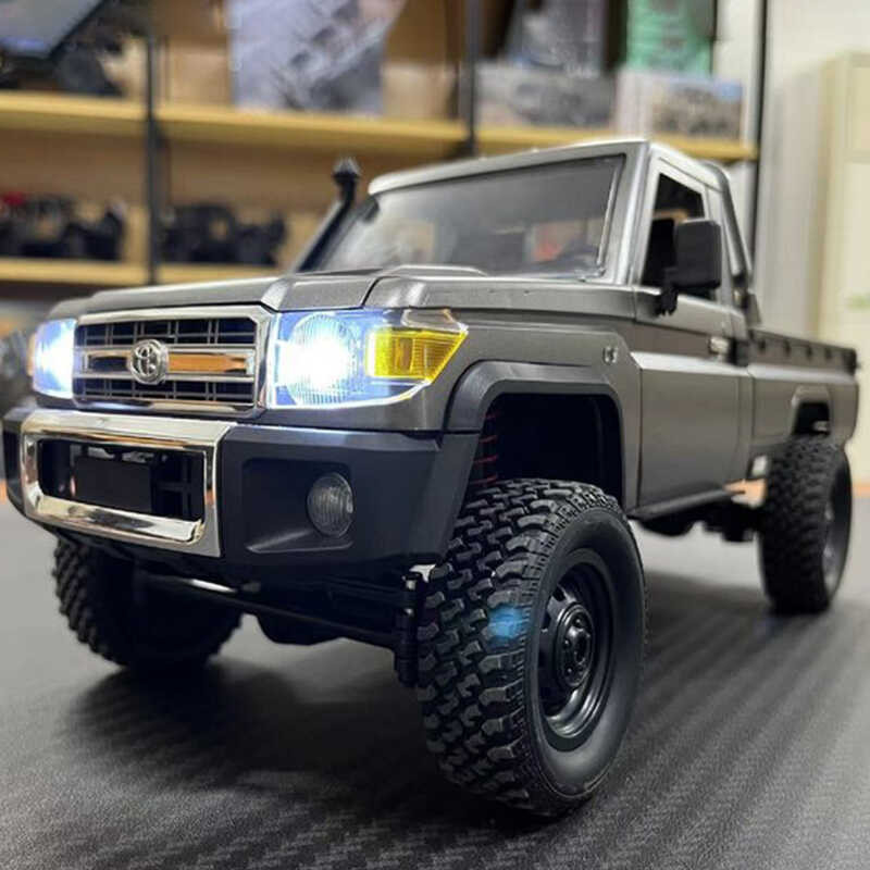 97 New Mn82 Pro Retro Rc Car With LED Lights Full-Scale Simulation 4Wd ...