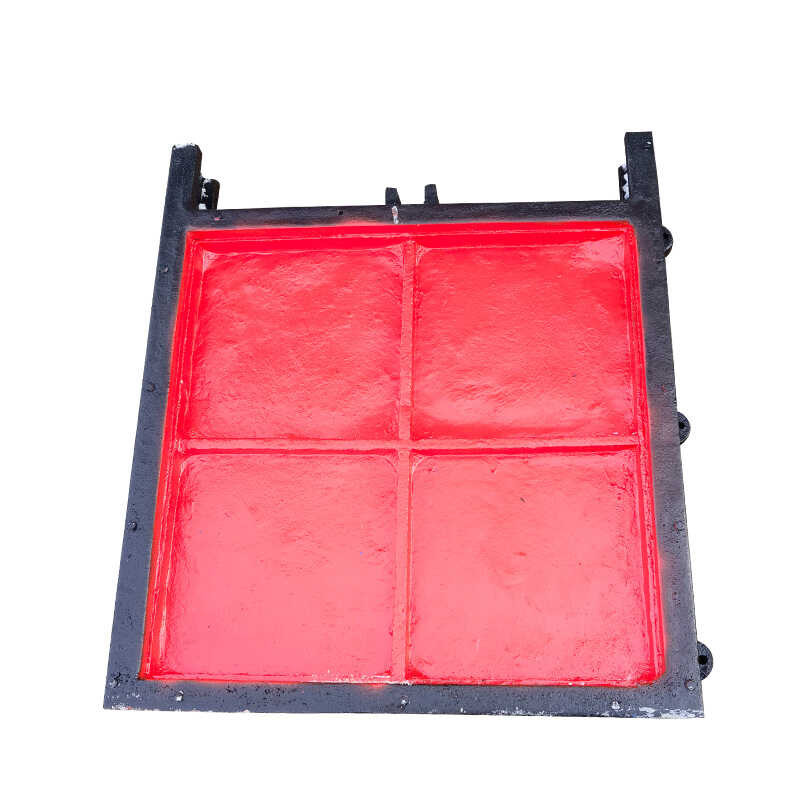 Cast Iron Gate With Copper Inlaid Bidirectional Waterproof Gate, Square ...