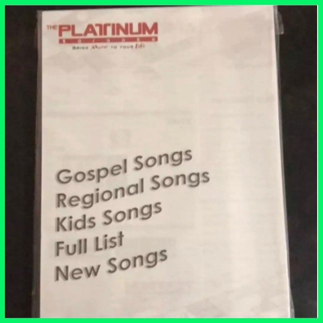 ☢ ♕ FULL SONGLIST VOL.96 FOR ONLY PLATINUM REYNA , T , X , KAPITAN SERIES ( songlist only ...