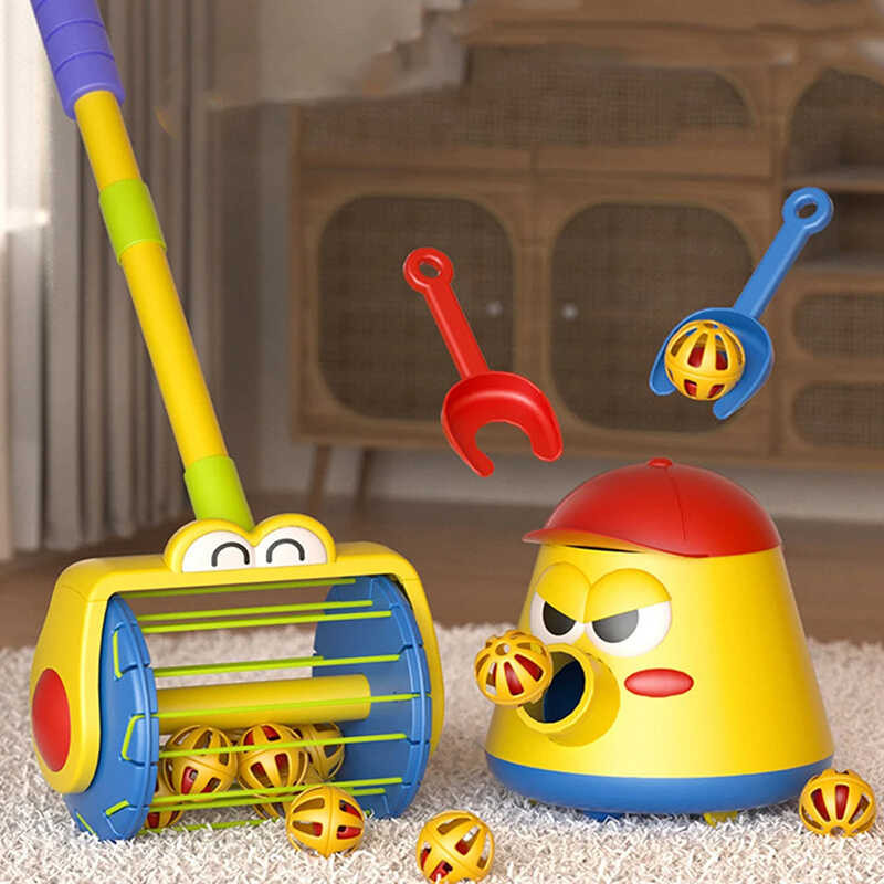 Children Montessori Electric Vacuum Cleaner Eduional Bell Emitter Dust ...