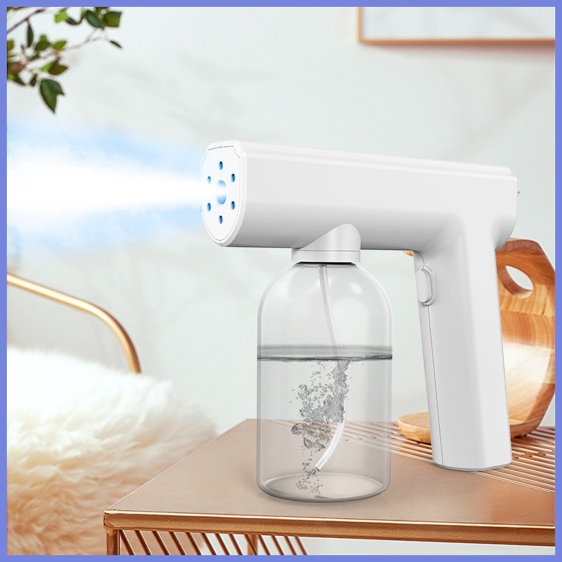 【Fast Ship+COD】 Nano Disinfectant Spray Gun Portable Fog Machine Anion ...