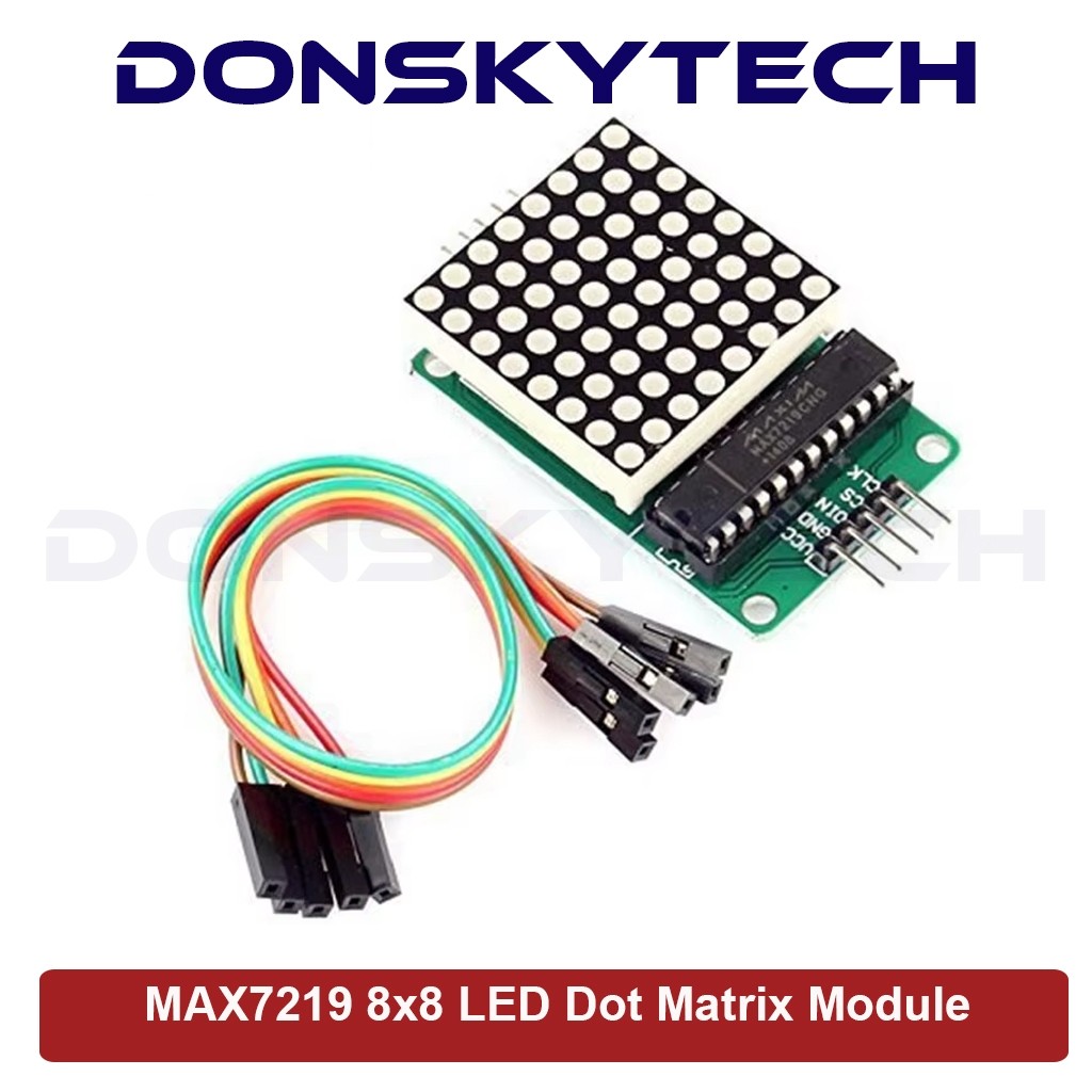 ∇ MAX7219 8x8 LED Dot Matrix Module | Shopee Philippines