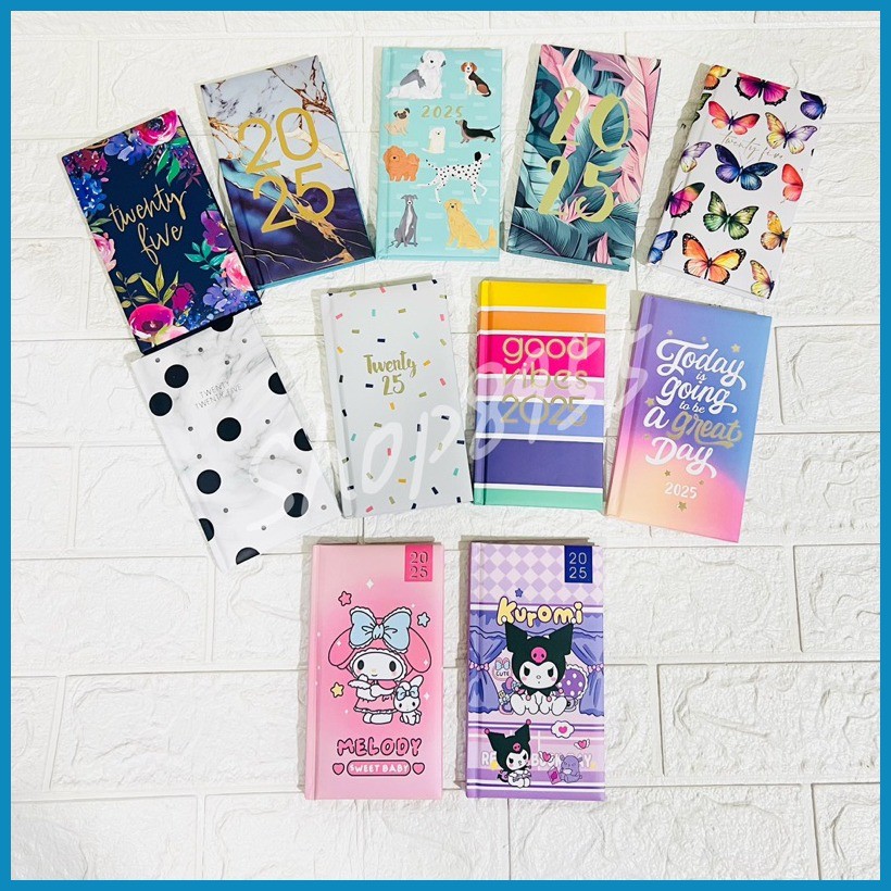 Sanrio and many design 2025 Slim Handheld weekly Planner | Shopee ...