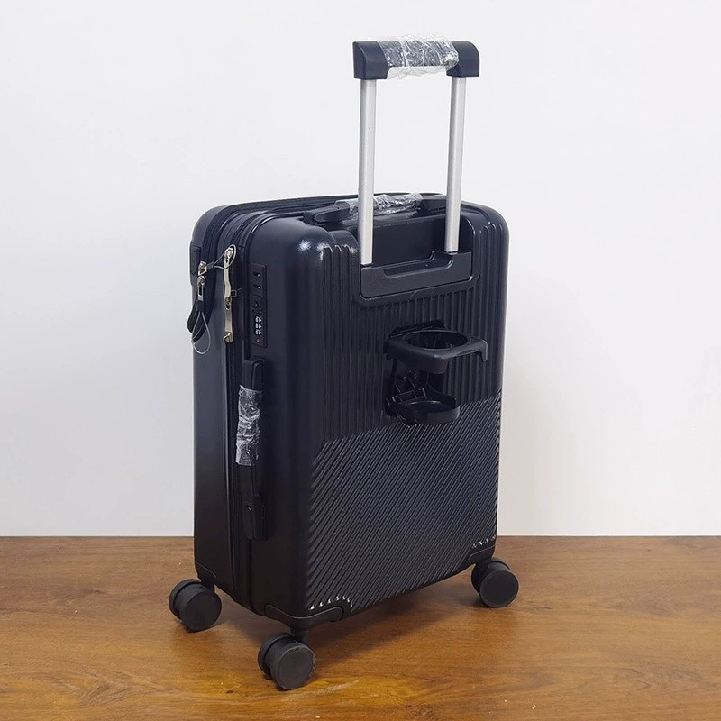 Travel Luggage Luggage Suitcase 20/24 inch Japanese Style USB Charging ...