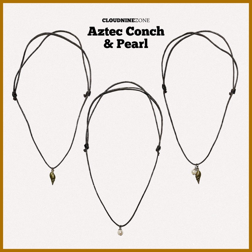 CLOUDNINEZONE Aztec Conch & Pearl - Extendable Rope, Antique Conch ...