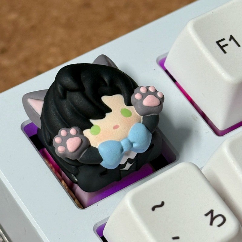 Love And Deepspace Keycap Cute Cartoon MX Switch Mechanical Keyboard ...