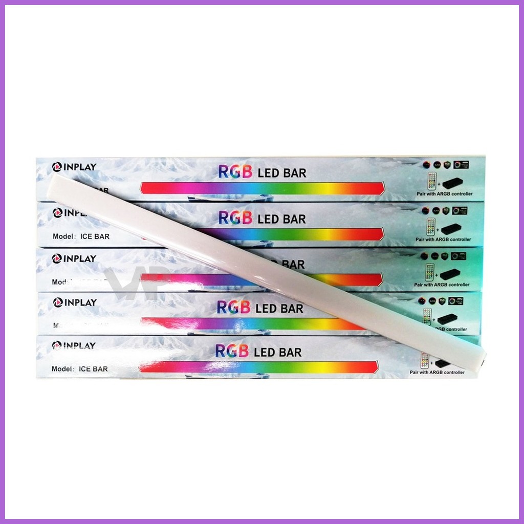 INPLAY ICE BAR, RGB LED BAR, MAGNETIC BASE STAND, EASY ATTACH TO YOUR ...