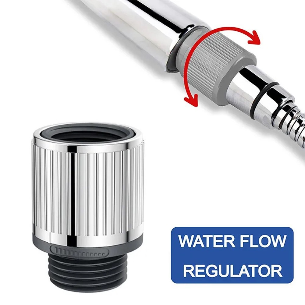 （Big promotion）Water Flow Regulator Shower Bath Head Water Flow Control ...