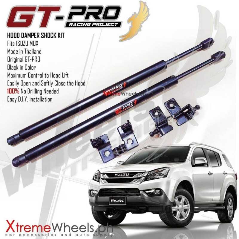 LY Isuzu Mux / Dmax 2014 To 2023 Gt-Pro Hood Damper Lift Shock Kit ...