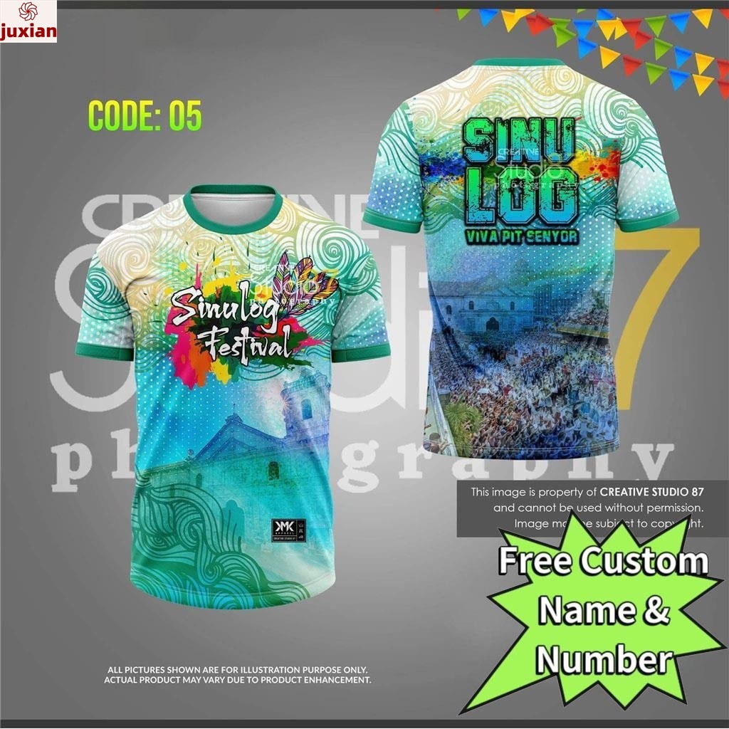 SINULOG SHIRT FULL SUBLIMATION FOR MEN AND WOMEN Another Newly Design ...
