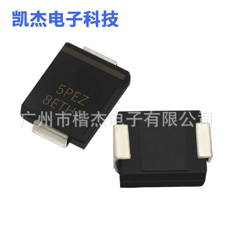 5.0SMDJ24A SMD TVS tube 5000W unidirectional transient suppression ...