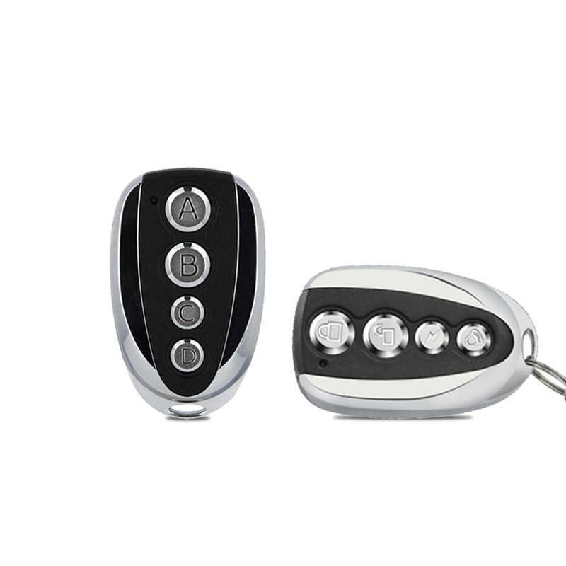 433M Wireless Copy Remote Control Metal Four Key Copy Garage Door ...