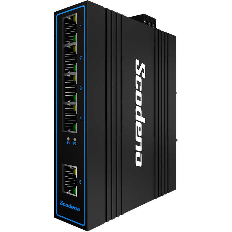 Scodeno Industrial 5-Port Gigabit Poe Ethernet Switch Unmanaged Din ...