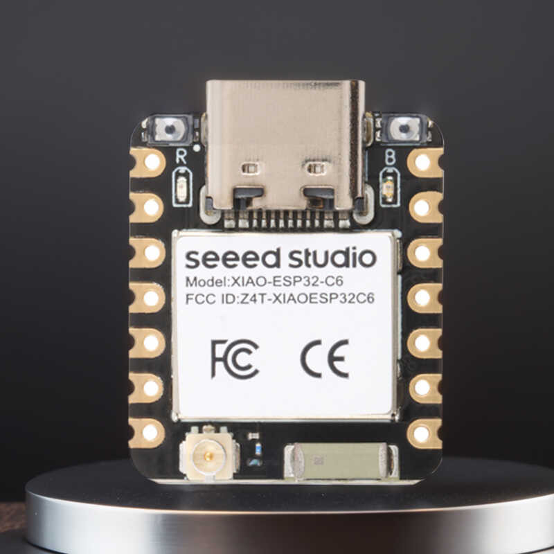 Seed 5Pcs-1pc Studio XIAO ESP32C6 WiFi 6+Bluetooth-compatible Ble 5 port Zigbee Matter | Shopee ...