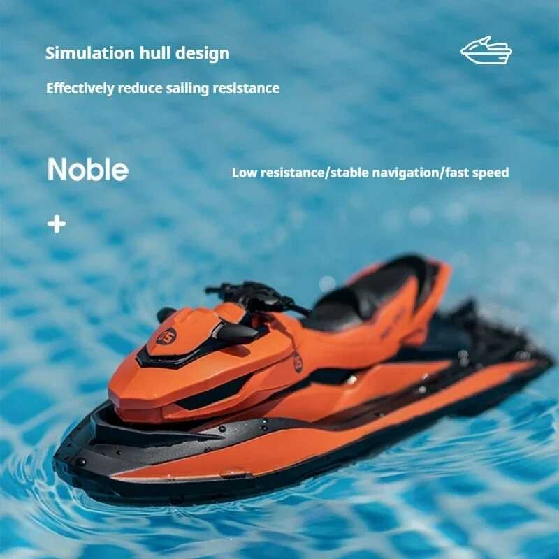 44 2.4G Rc Jet Ski Mini Electric Motorboat High-Speed Remote Control ...